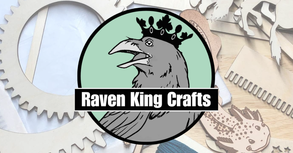 Loom Finishing Ideas - Painting Your Loom – Raven King Crafts