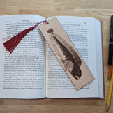 Atlantic Wolffish Bookmark - Leather – Raven King Crafts